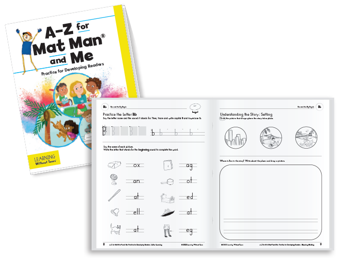 Product: A-Z for Mat Man® and Me, Readiness and Writing Bundle