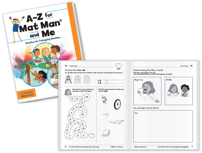 Product: A-Z for Mat Man® and Me: Practice for Emerging Readers with ...