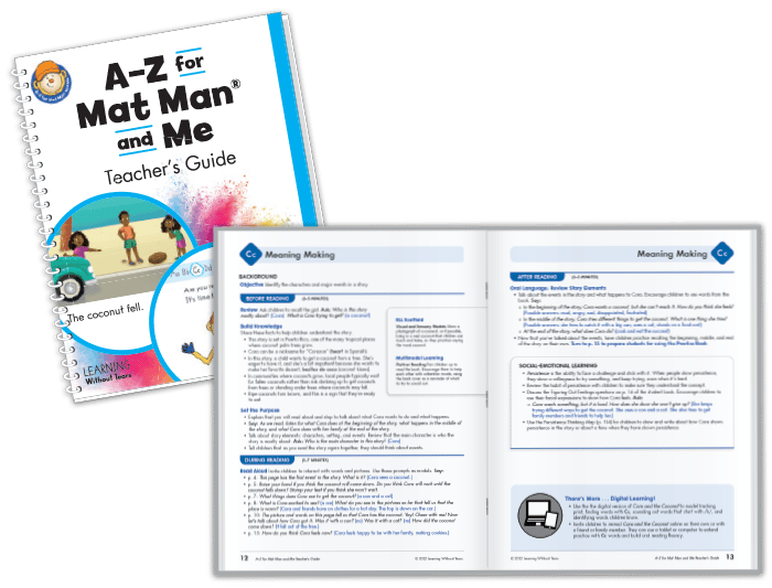 Product: A-Z for Mat Man® and Me: Starter Class Set Plus Digital