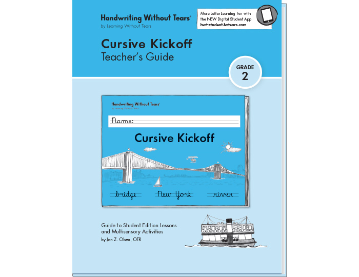 Product: Cursive Kickoff 2022 Edition Teacher's Guide