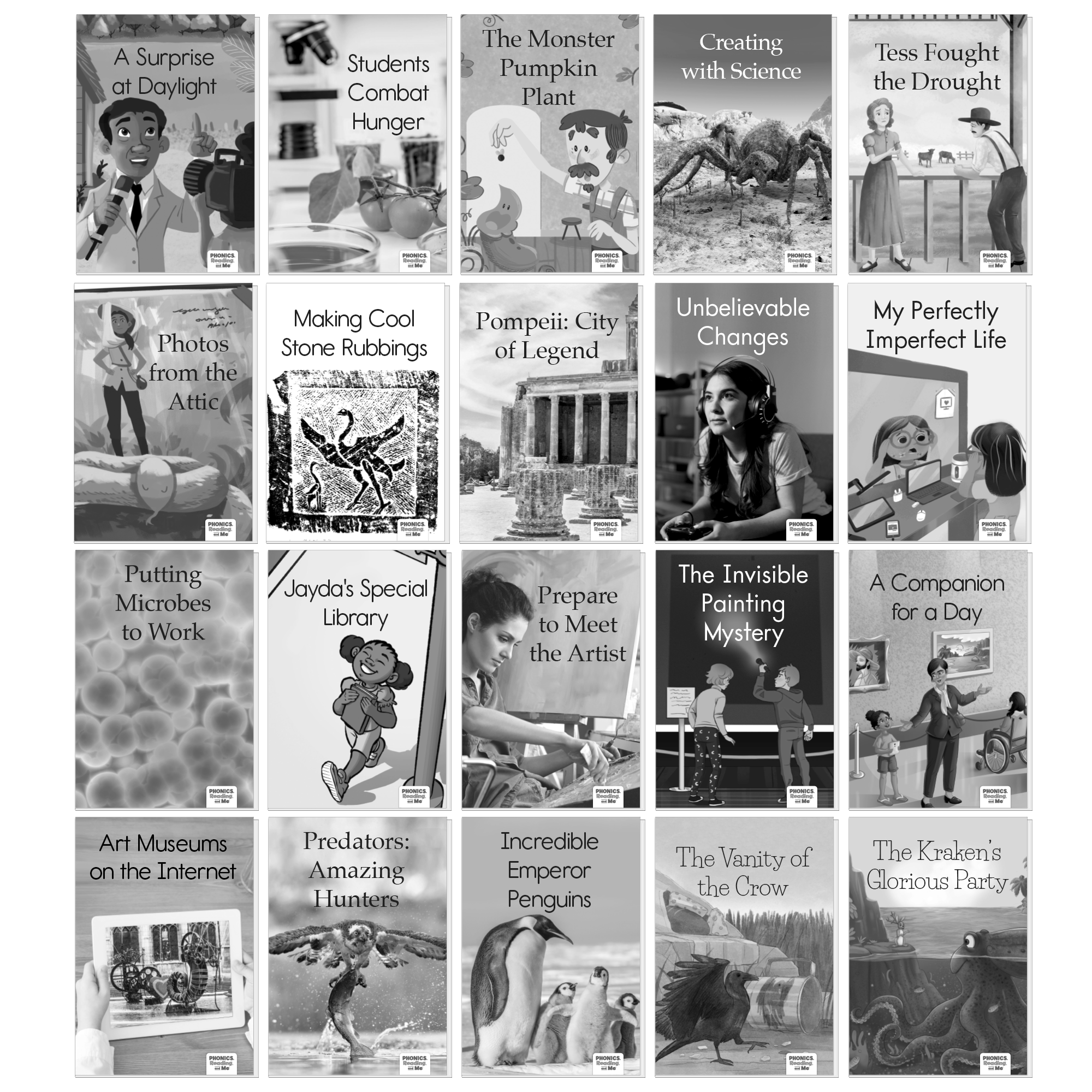 Product: Mini Books Box Set C (20 titles, 25 of each)