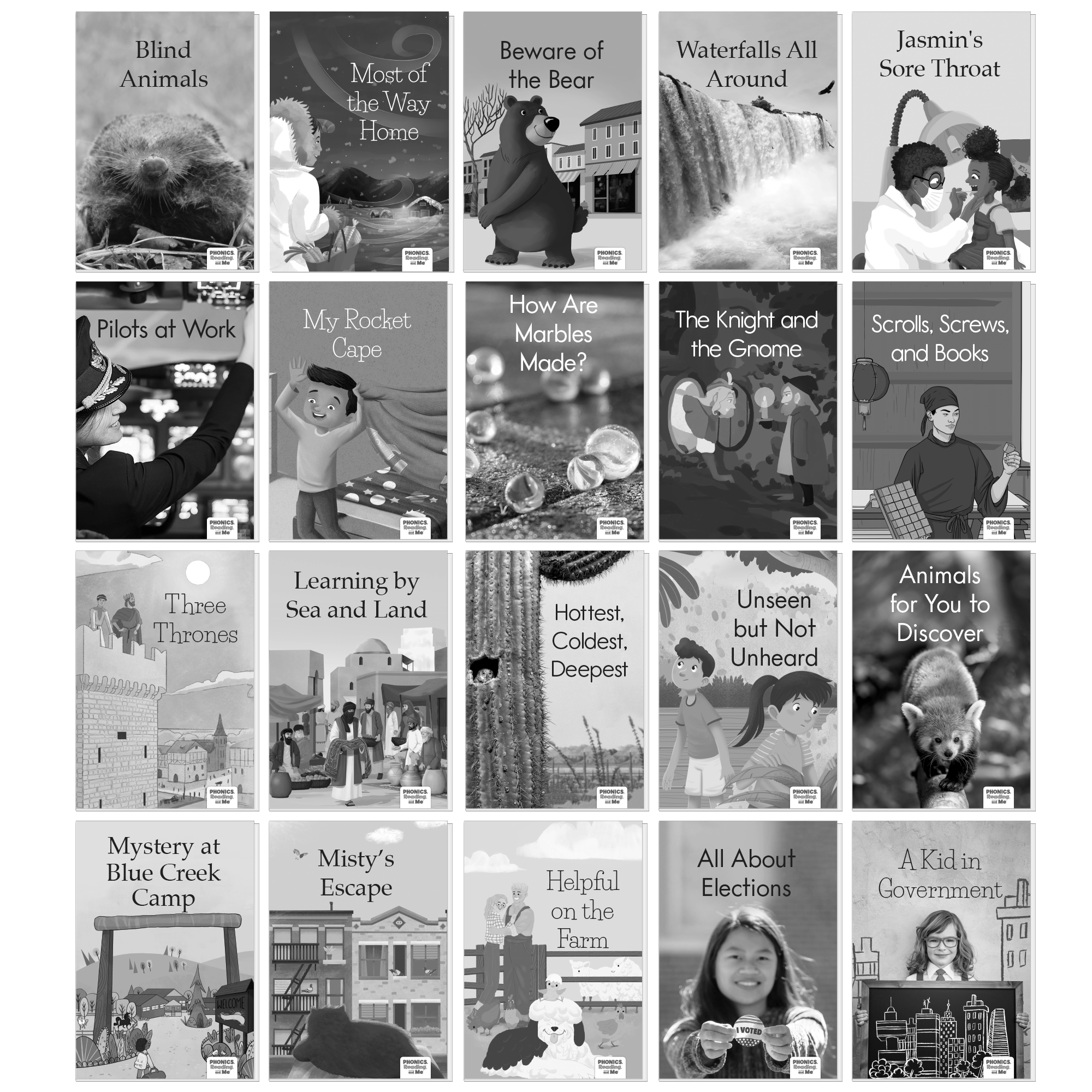 Product: Mini Decodable Books, Set C