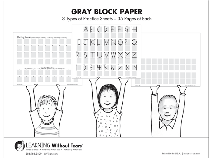 Product: Gray Block Paper (105 sheets)