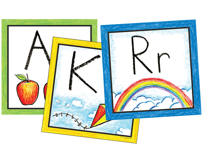 Product: Pre-K Color Wall Cards