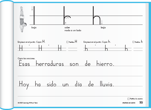 Product: Cursive Kickoff 2025 Student Edition (SPANISH - Aventuras en Cursiva)