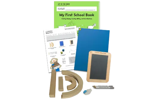 Product: Readiness & Writing Kit with My First School Book