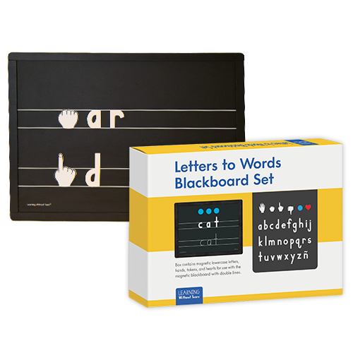 Product: Letters to Words Blackboard Set