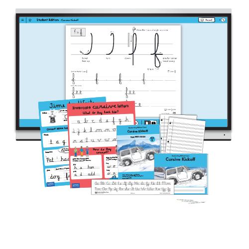 Product: Grade 2 Cursive Classroom Replenishment Kit