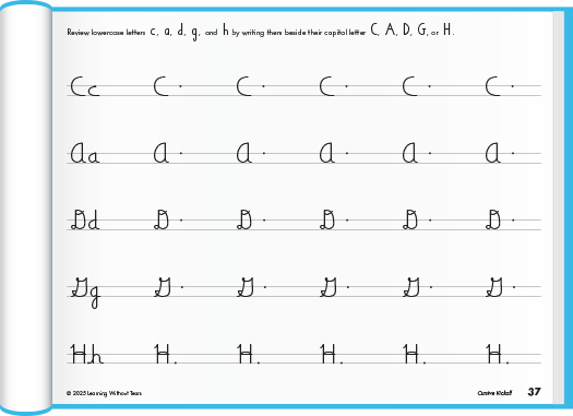 Product: Cursive Kickoff 2025 Student Edition
