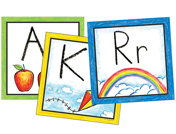 Product: Pre-K Color Wall Cards