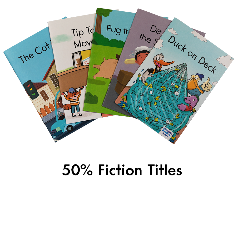 Product: Decodable Books, Set A, Fiction and Nonfiction