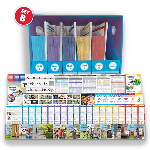 Product: Phonics, Reading, and Me Classroom Kit Set B