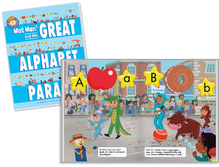 Product: A-Z for Mat Man® and Me: Developing Reader Class Set with Digital